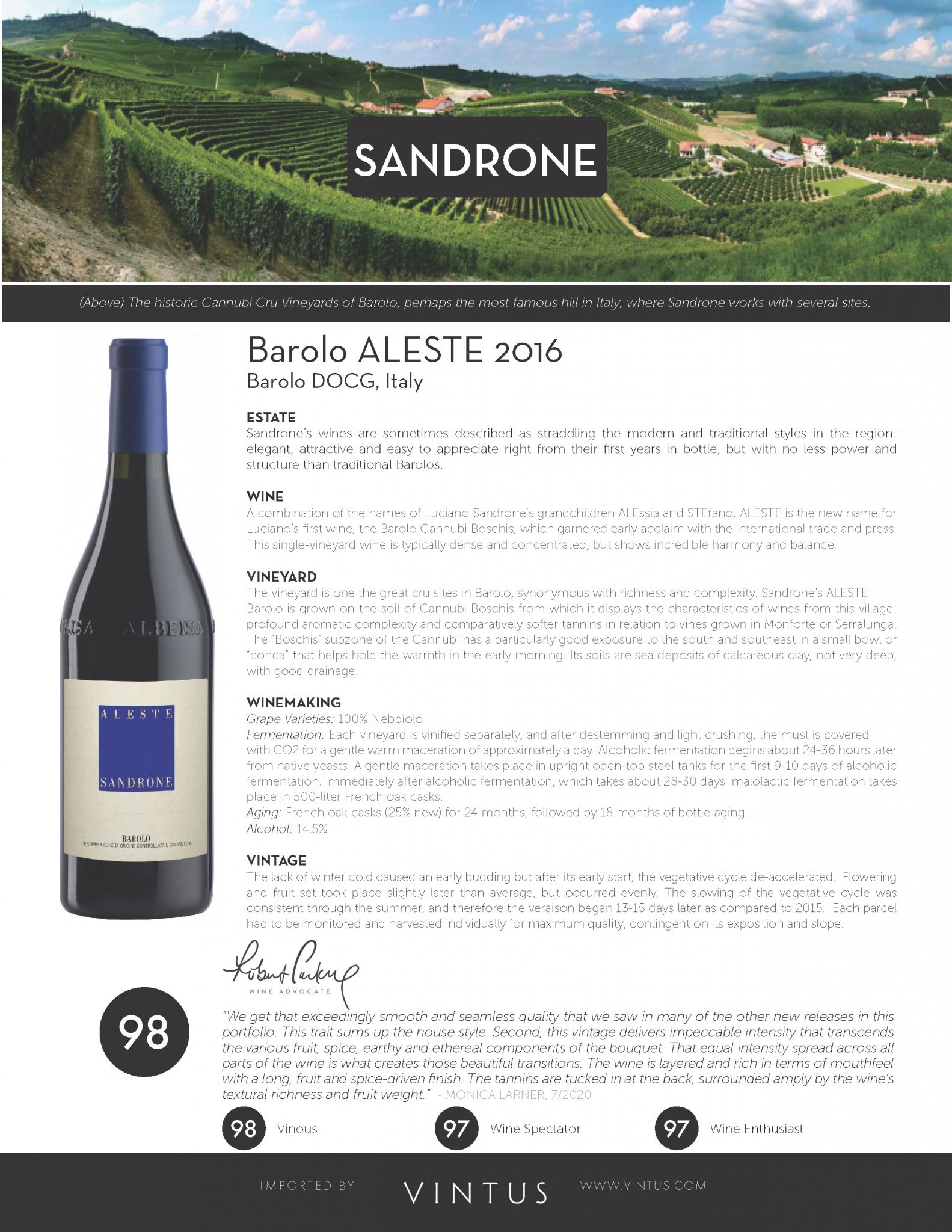 Sandrone - Vintus